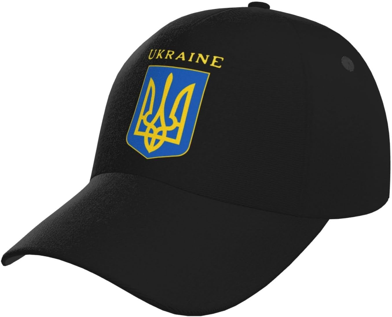 Ukraine Coat Arms Baseball Cap Men Women - Adjustable Classic Plain Hat ...