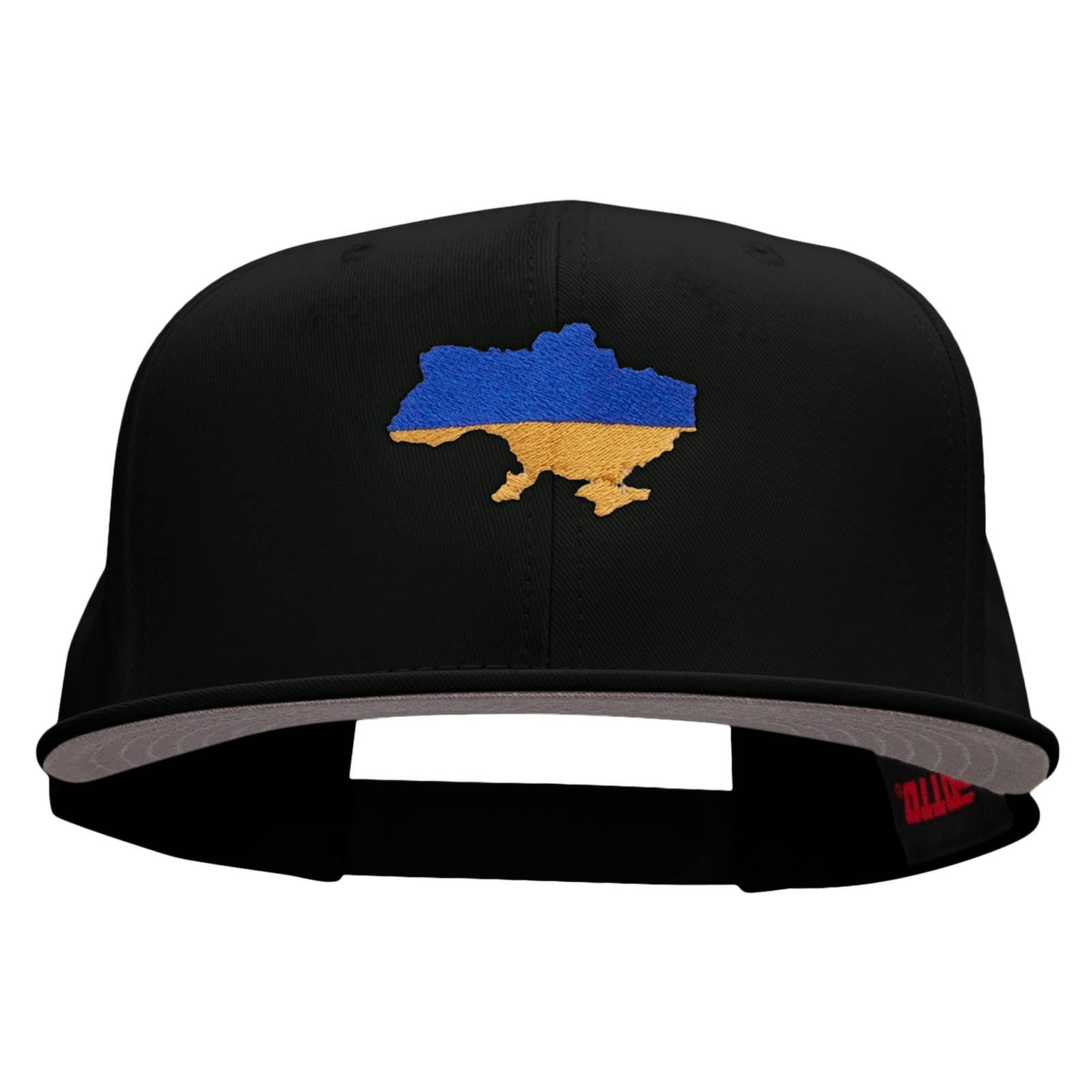 Ukraine Embroidered Prostyle Snapback Cap - Black OSFM - Walmart ...