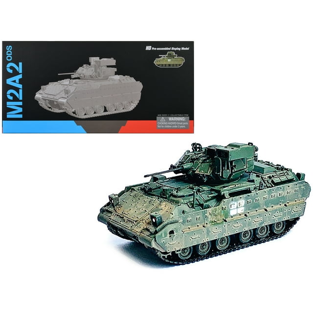 Ukraine M2A2 ODS Light Tank Green Camouflage (Weathered) "NEO Dragon Armor" Series 1/72 Plastic ...