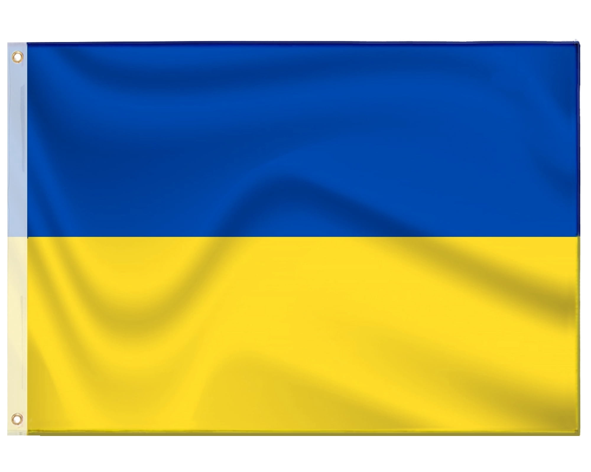 Ukraine National Flag 3X5 Feet polyester with brass grommets double ...