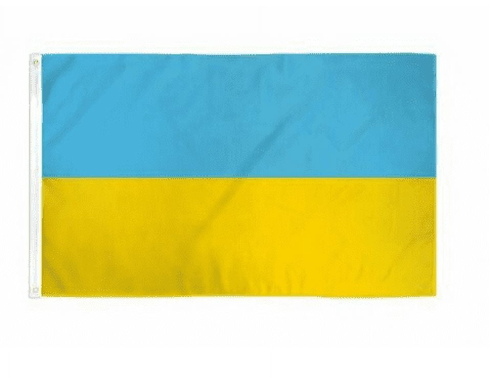 Ukraine flag 2X3ft poly 100D - Walmart.com