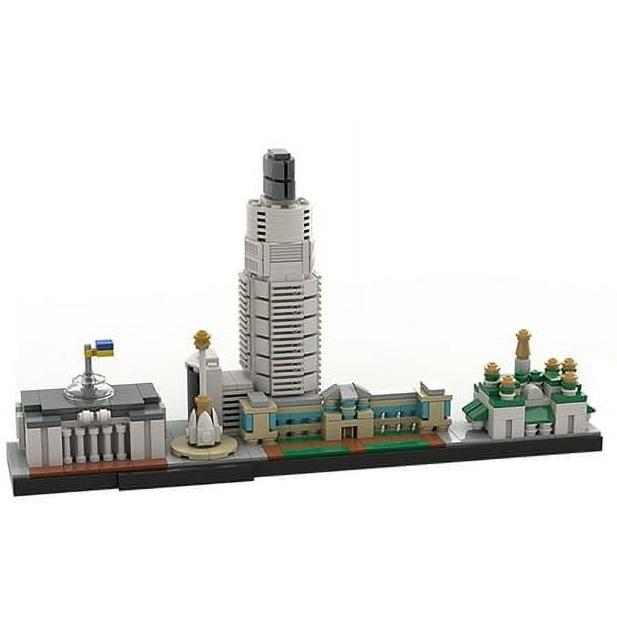 Ukrainian Architecture Capital Kyiv Skyline Building Blocks Set ...