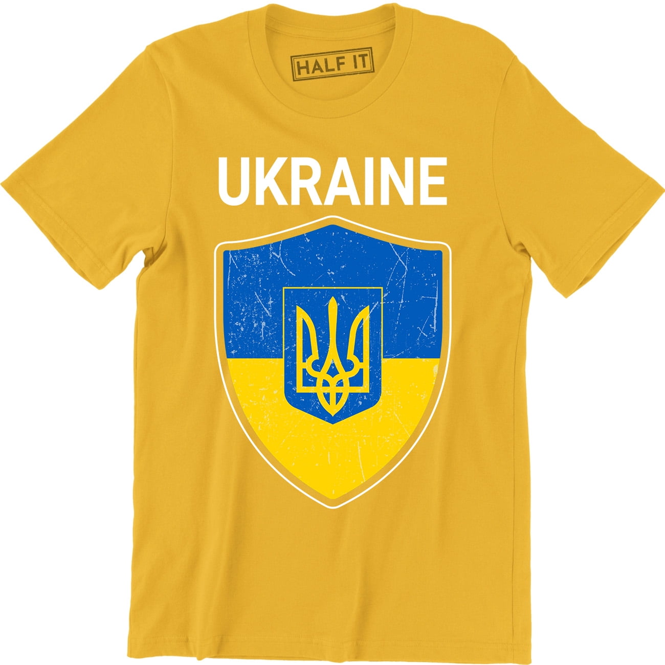 Ukrainian National Trident Ukraine Heritage National Day Mens T-Shirt - Walmart.com