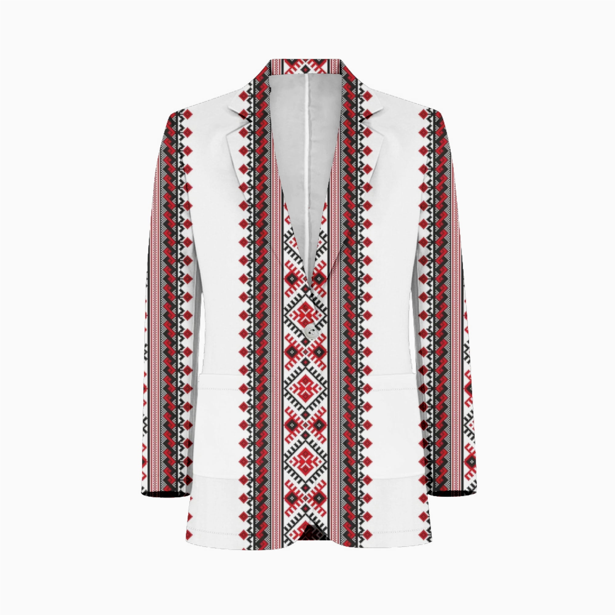 Ukrainian Vyshyvanka Embroidery Customized Men's Suits full man Shawl ...