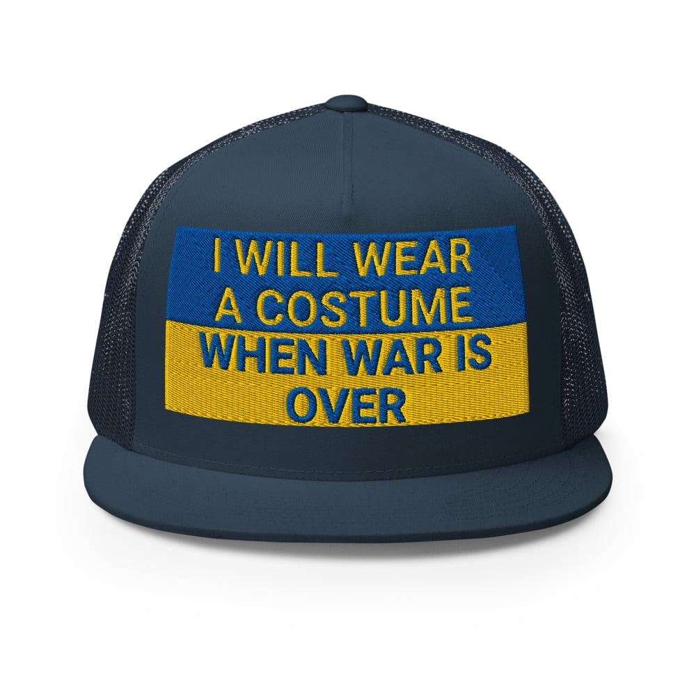 Ukrainian Zelensky Saying Embroidered Trucker Cap, I Will Wear A ...