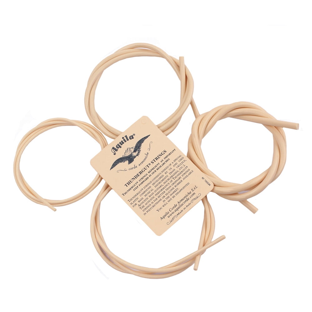 Ukulele Bass Ubass Strings Rubber Mateial, 4pcs/ Set - Walmart.com