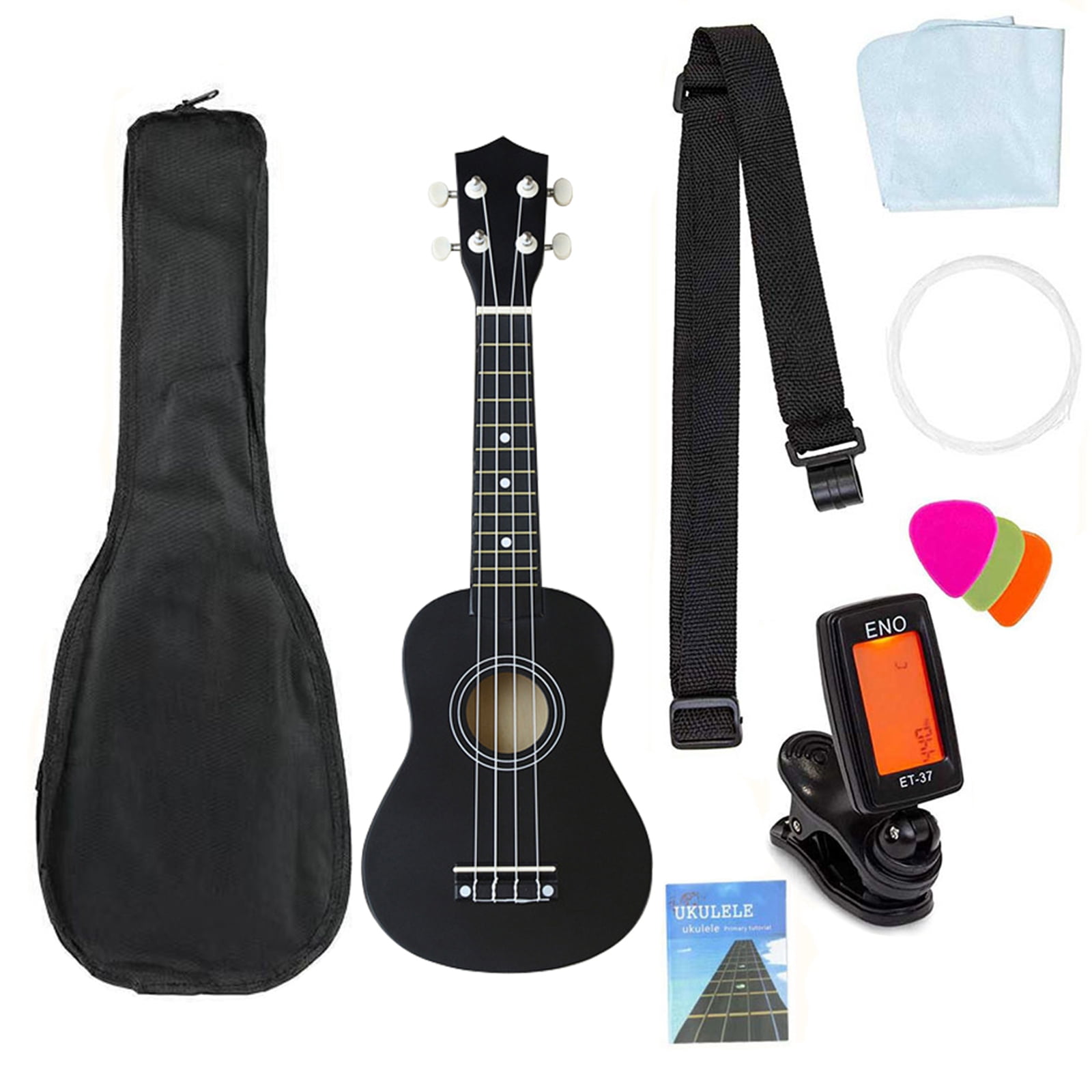 Ukulele for Beginners Kit, Starter Bundle Kit with Free Gig Bag Strap ...