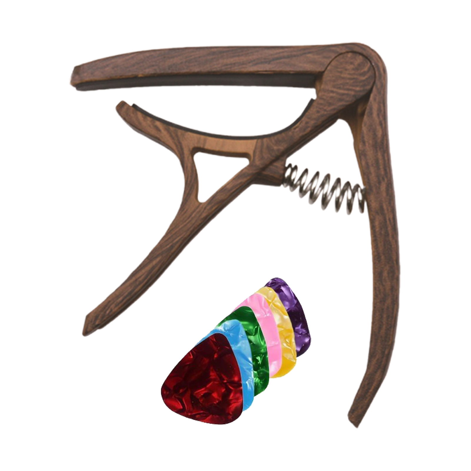 Ukulele Capo Set,Multipurpose Nylon Acoustic Guitar Capo,Guitar Capo ...