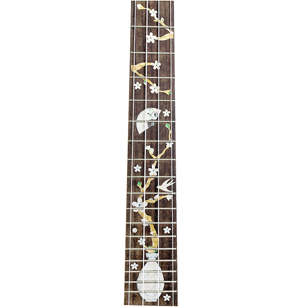 Ukulele Fingerboard Inlay Sticker Thin Inlay Sticker Ukulele Fretboard ...