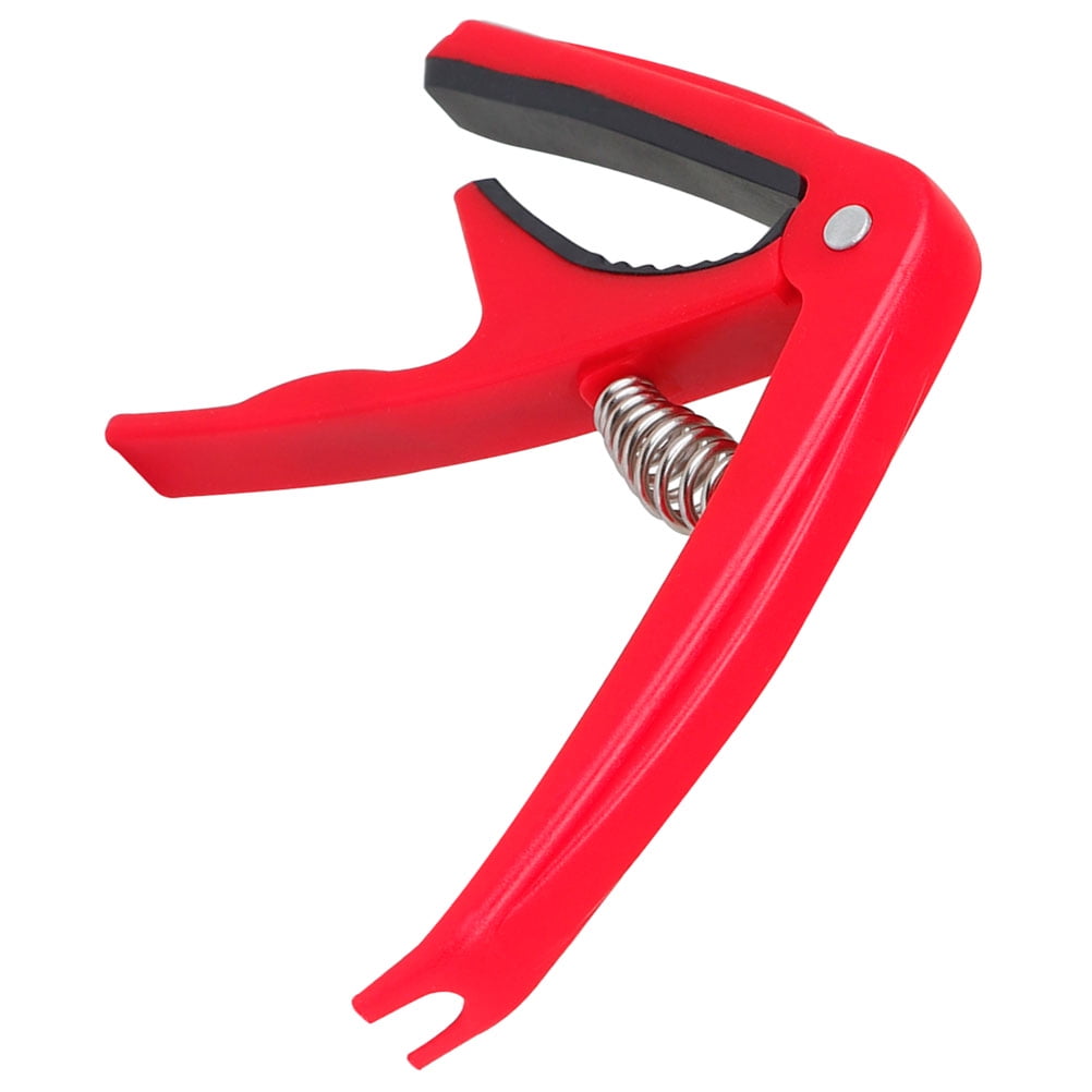 Raindrops Adjustable Capo for Guitars Red Metal and ABS Suitable for ...