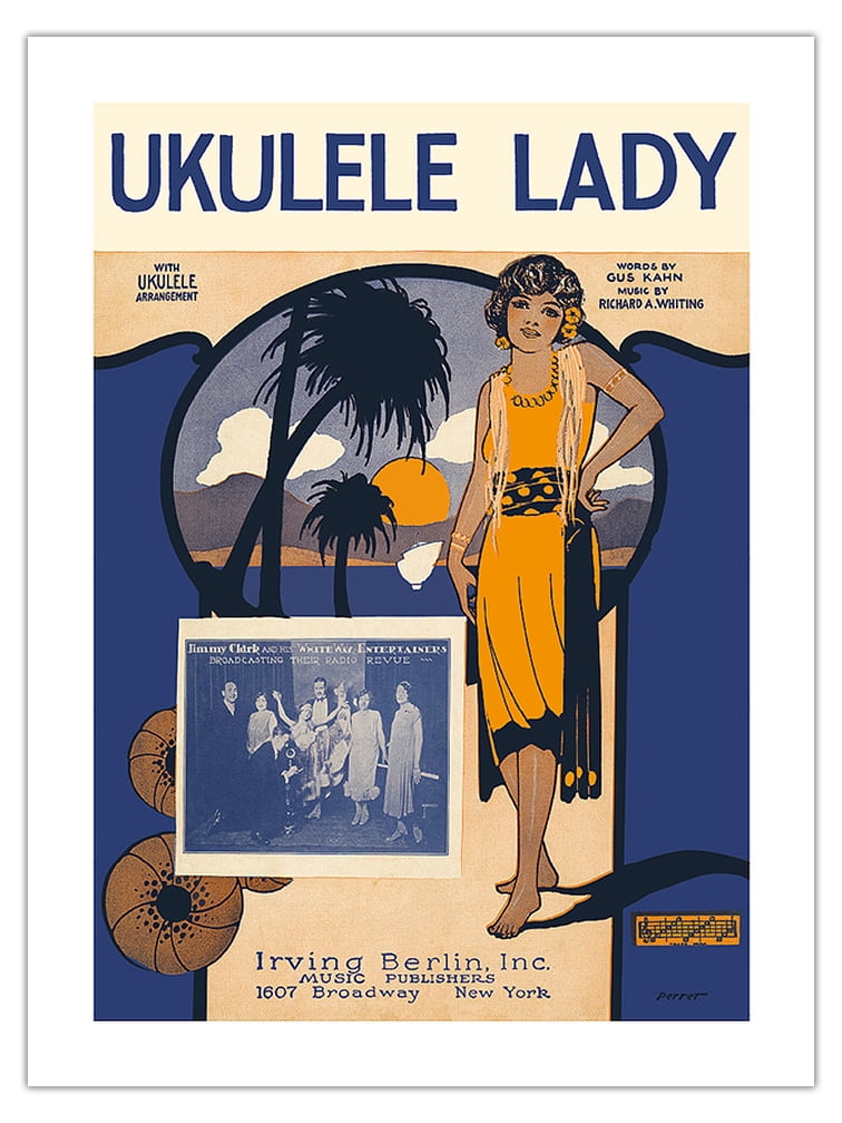Ukulele Lady - Words by Gus Kahn Music by Richard A. Whiting - Vintage ...