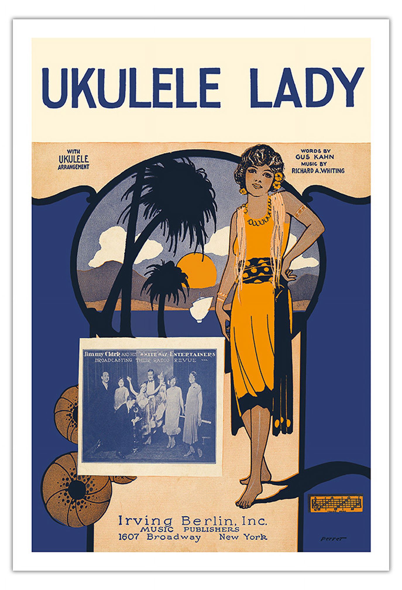 Ukulele Lady - Words by Gus Kahn Music by Richard A. Whiting - Vintage ...