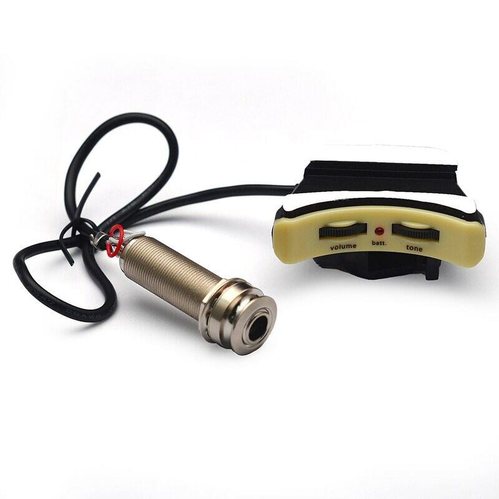 Ukulele Soundhole Pickup with Volume & Tone Control with High Sensitive ...