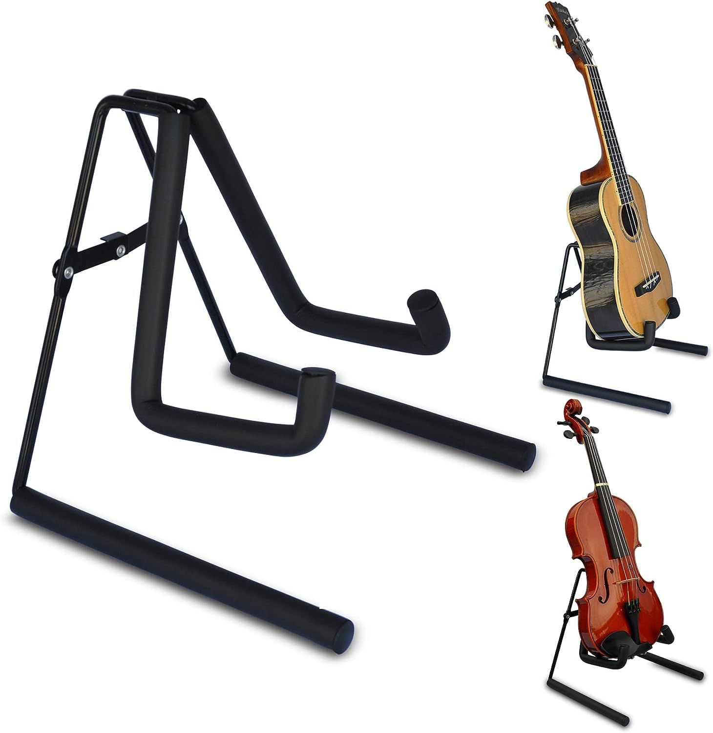 5 Core Ukulele Stand Floor Heavy Duty Violin Mandolin Banjo Mandolin ...