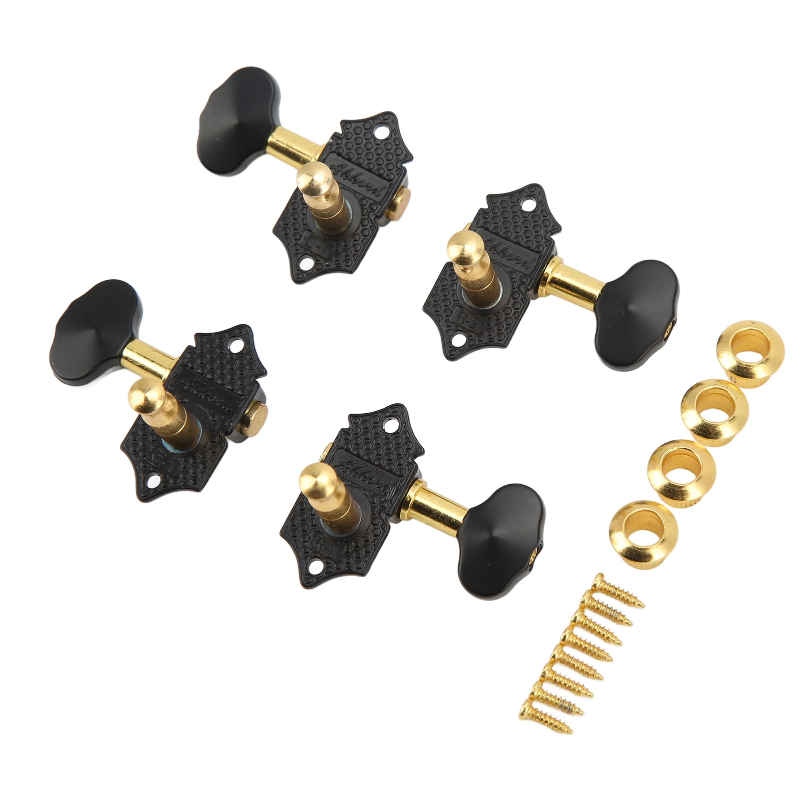 Ukulele Tuning Pegs Metal 2 Left 2 Right Guitar Tuning Knobs Machine ...