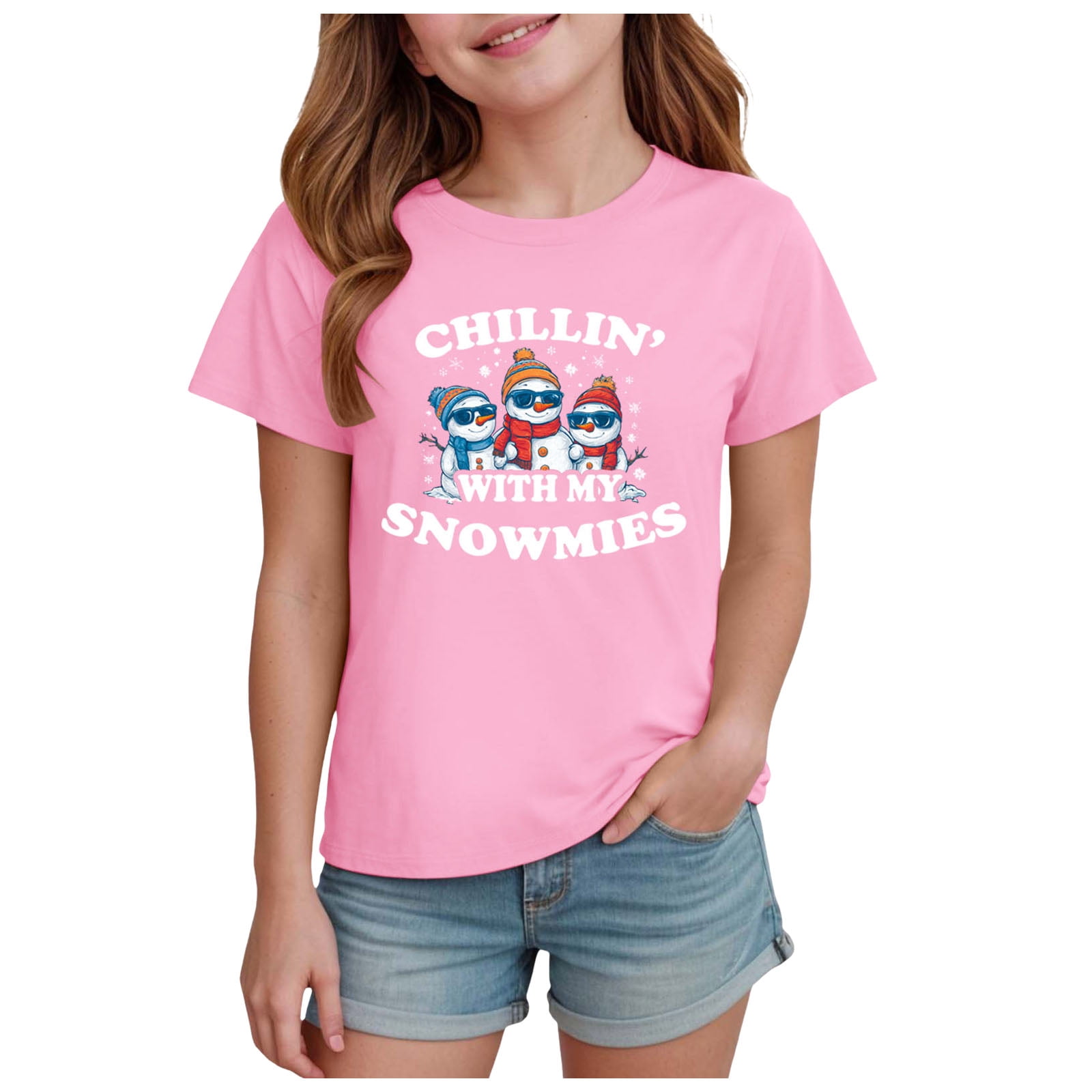 Ulanda Christmas Tree Shirts Toddler Boys Girls Christmas Tshirts Xmas ...