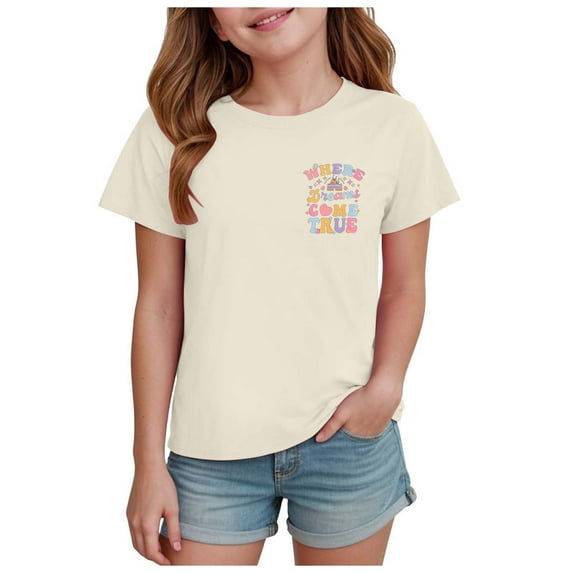 Ulanda Magic Kingdom Shirt for Kid Castle Graphic T-Shirt Girls Holiday ...