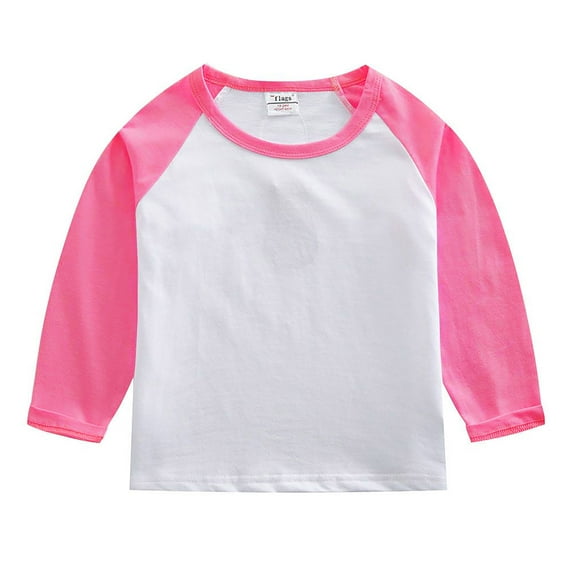Ulanda Toddler Baby Girls Boys Long Sleeve Raglan Shirt Baseball Tee ...