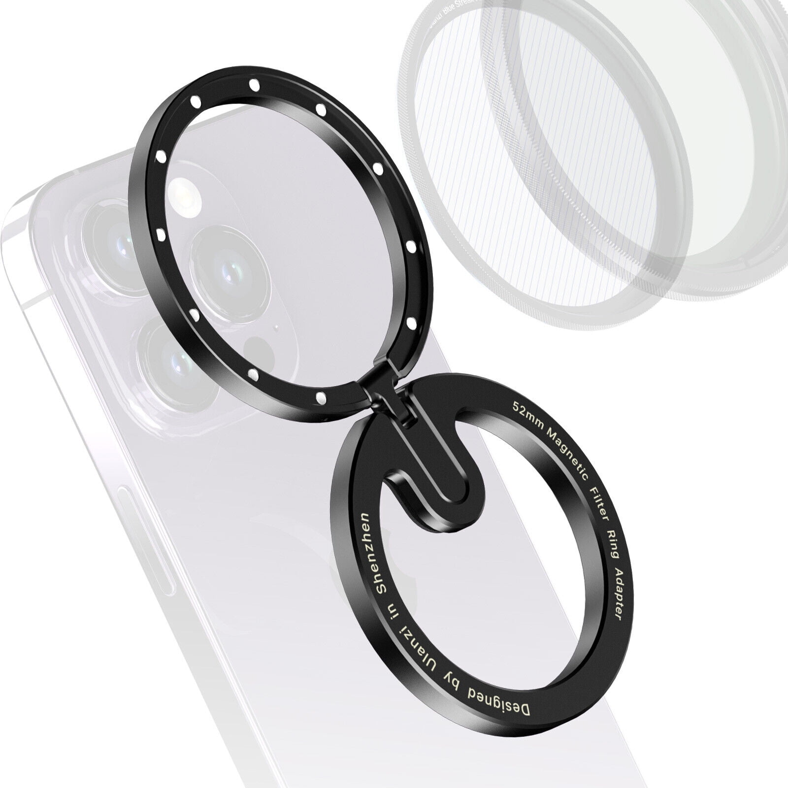 Ulanzi 52mm MagFilter Magnetic Filter Adapter Ring for Smartphones ...