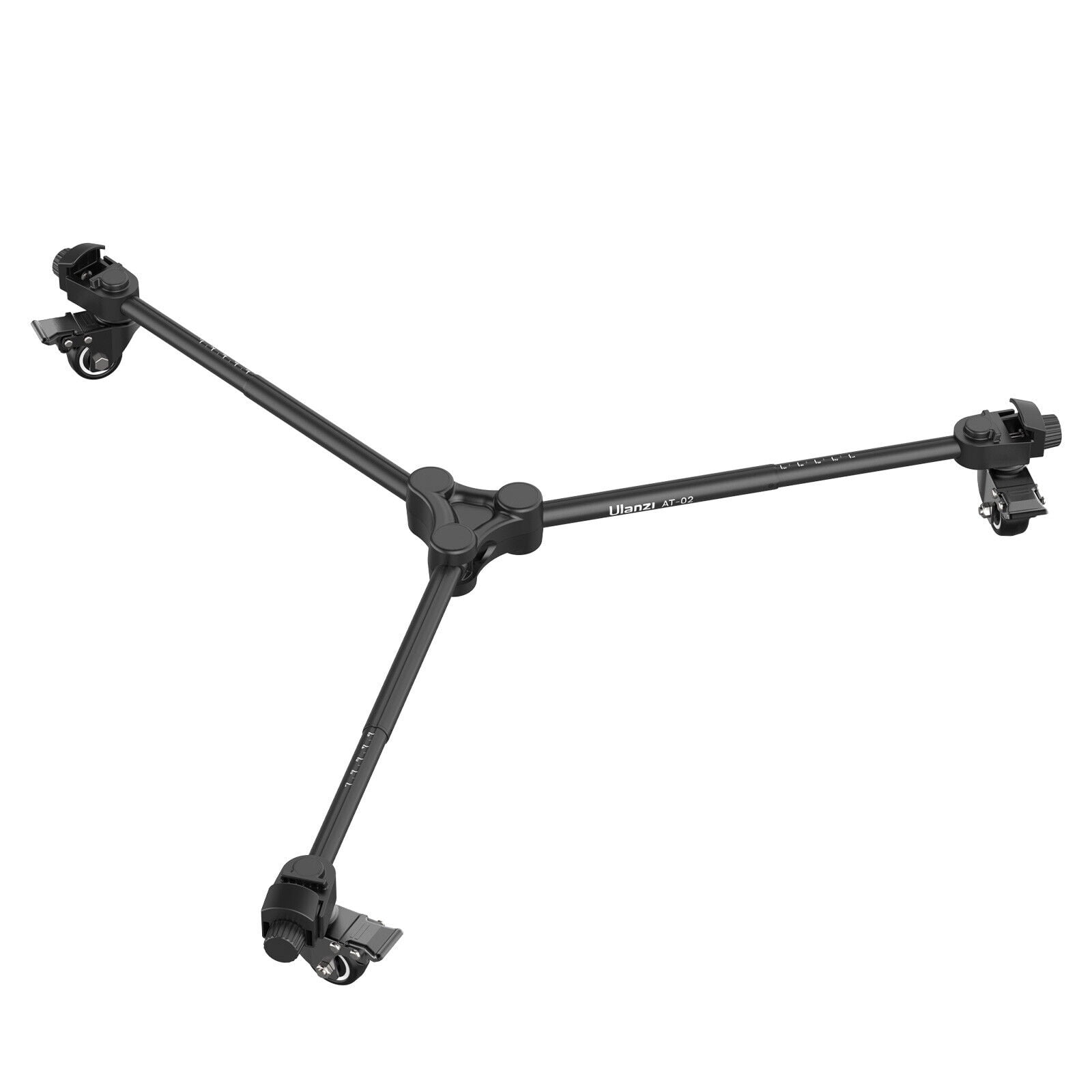 Ulanzi AT-02 Heavy-Duty Portable Tripod Dolly with Adjustable Legs 360 ...
