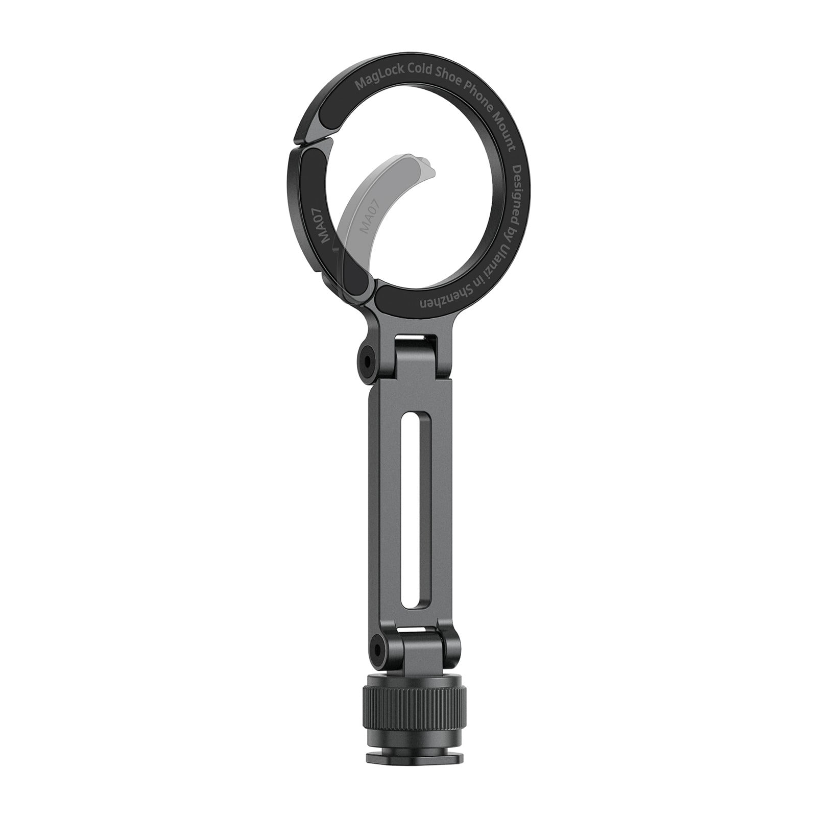 Ulanzi MA07 MagLock Magnetic Phone Mount with 1/4" Thread & Cold Shoe ...