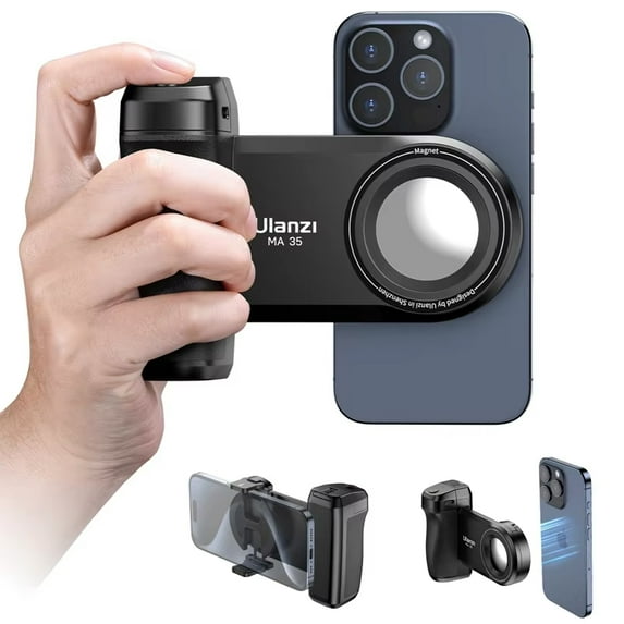 Ulanzi MA35 MagSafe Smartphone Camera Shutter Grip：Bluetooth Selfie ...