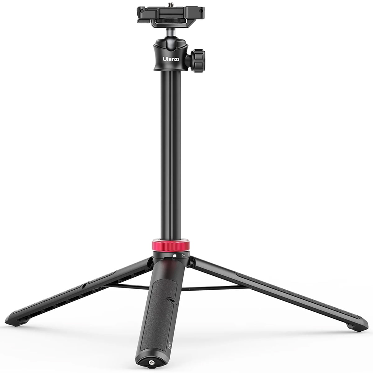 Ulanzi MT-44 Extendable Vlog Tripod for Camera and Smartphone, Black ...