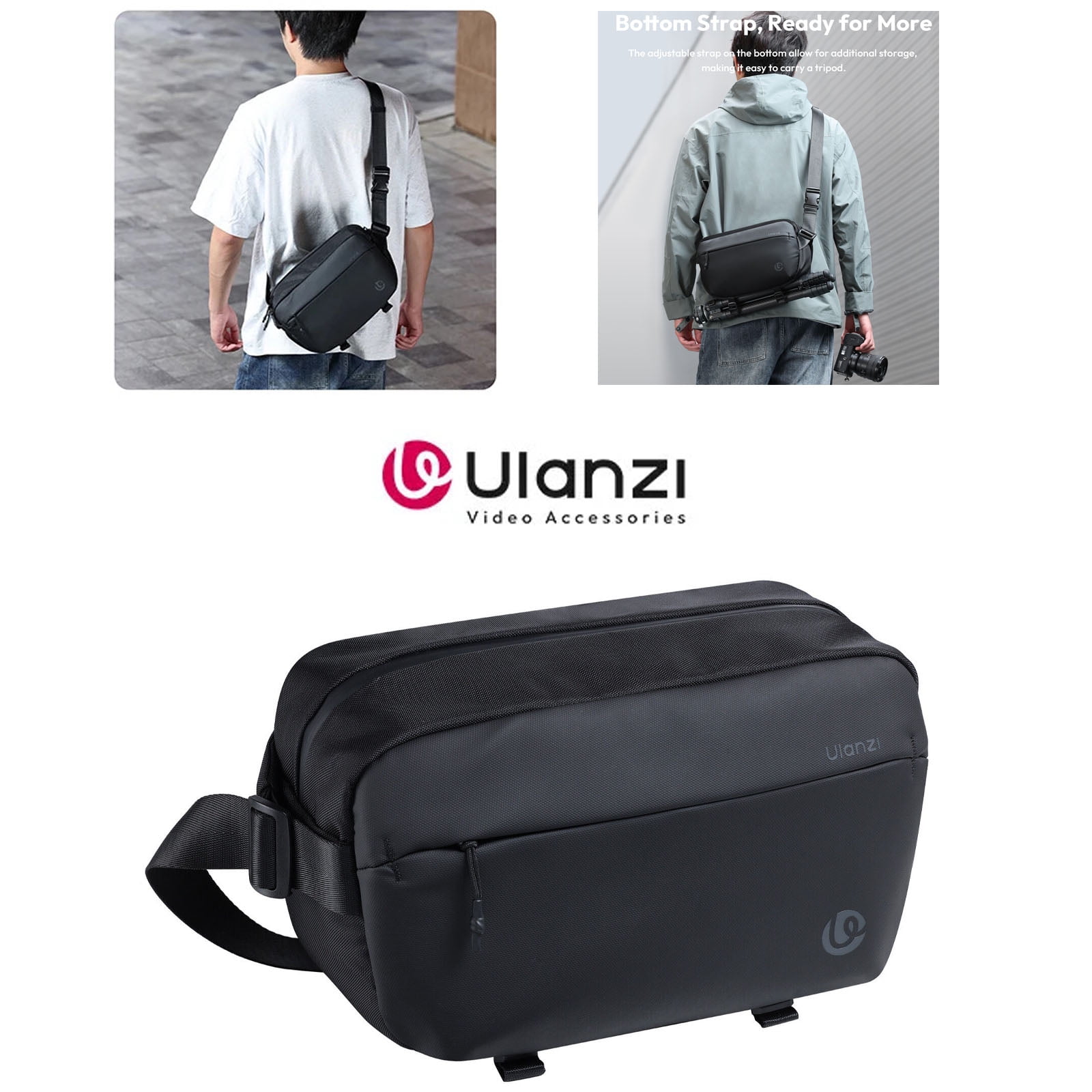 Ulanzi PB038 10L Travel Sling Bag V2 Photography Camera Bag for Outdoor ...