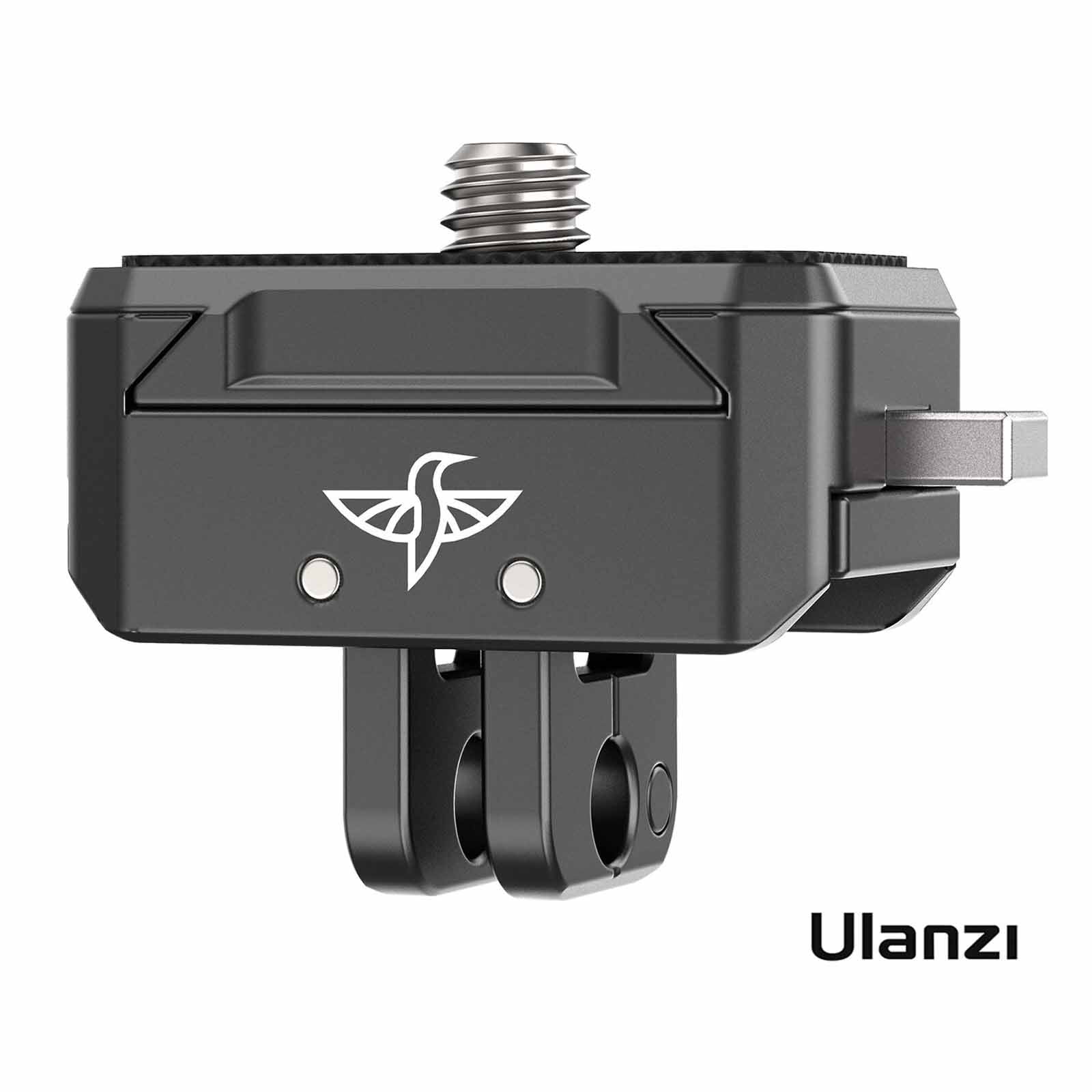 Ulanzi Quick Release Mount Adapter Base For Action Camera 1/4-inch ...