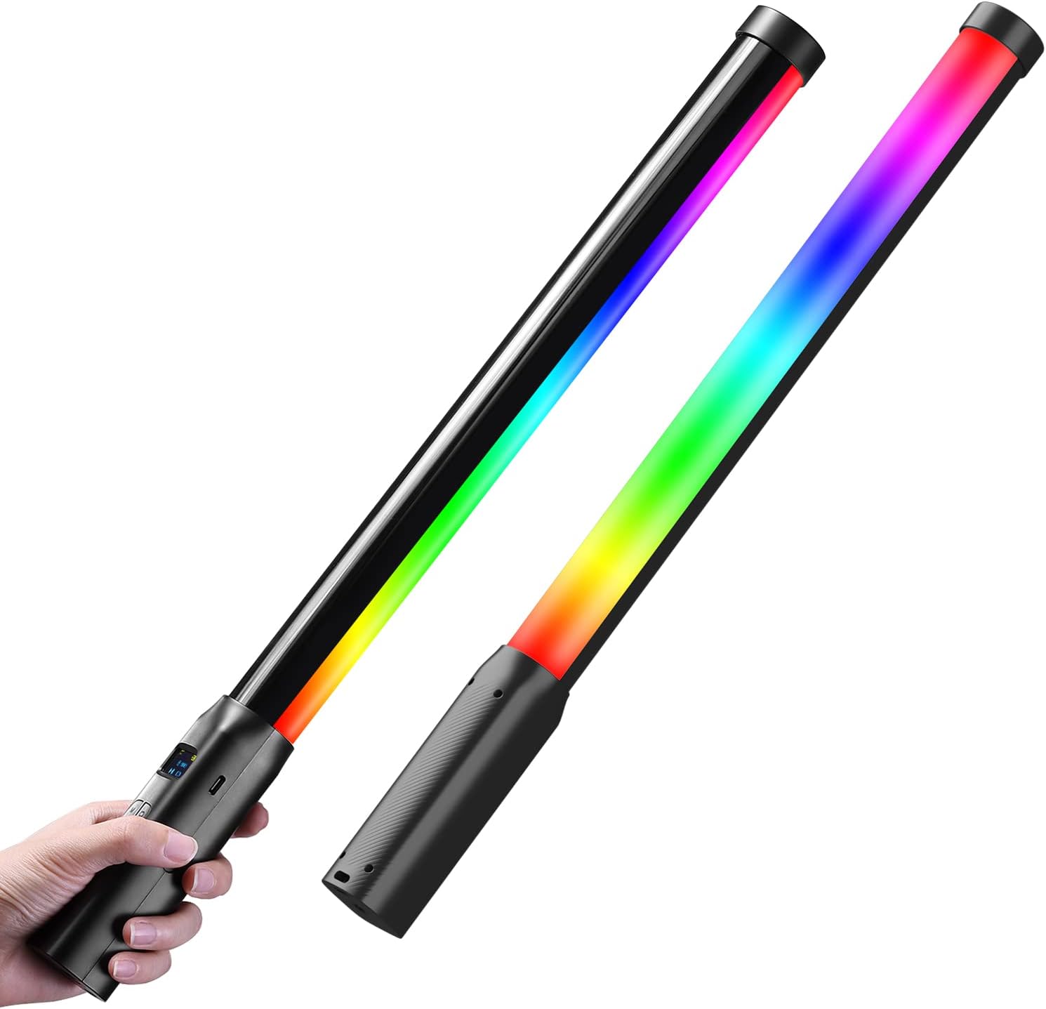 Ulanzi RGB Light Wand, 360°RGB Video Wand Stick for Photography ...
