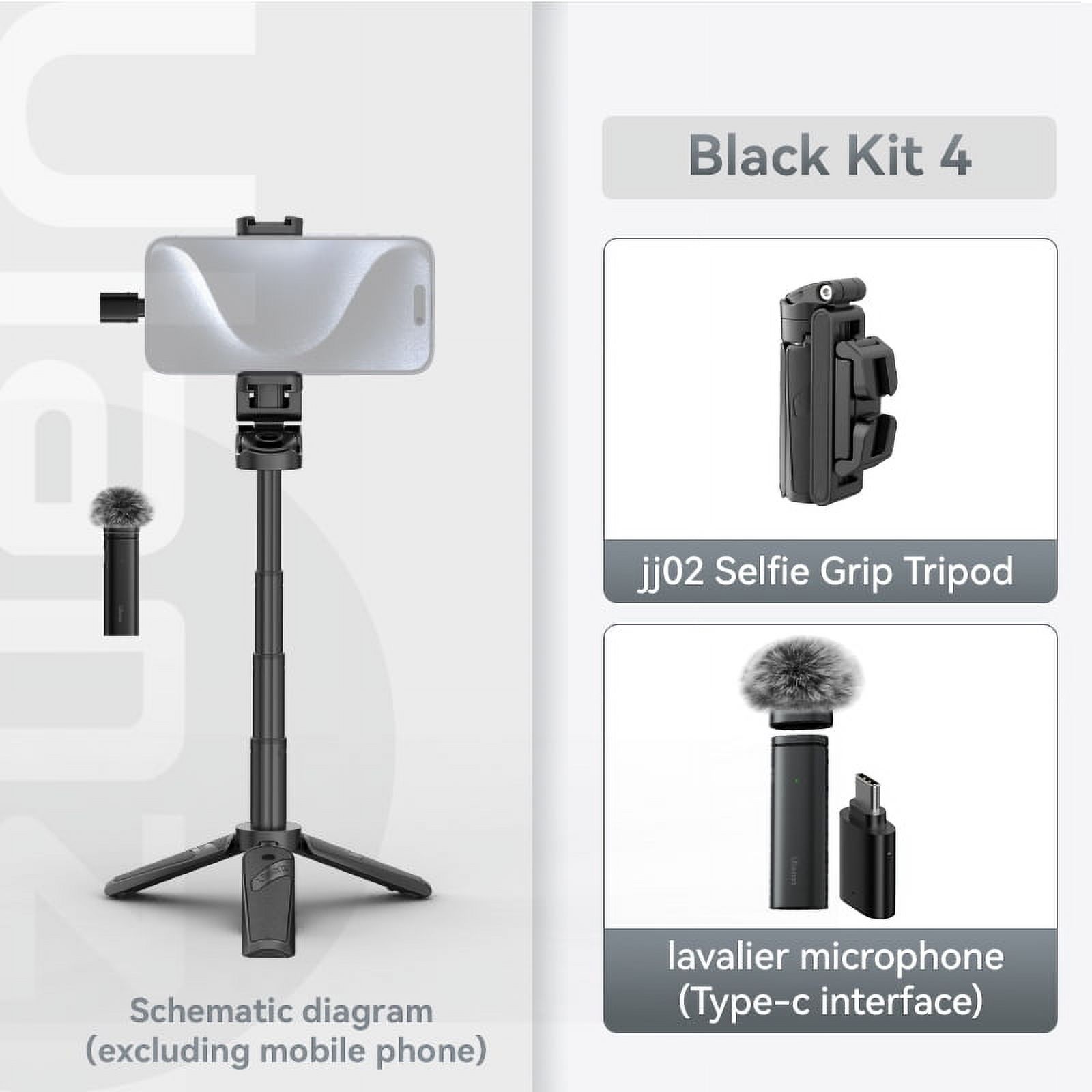 Ulanzi Tripod Support Bluetooth 4 Section Stretchable Rotating Handle ...