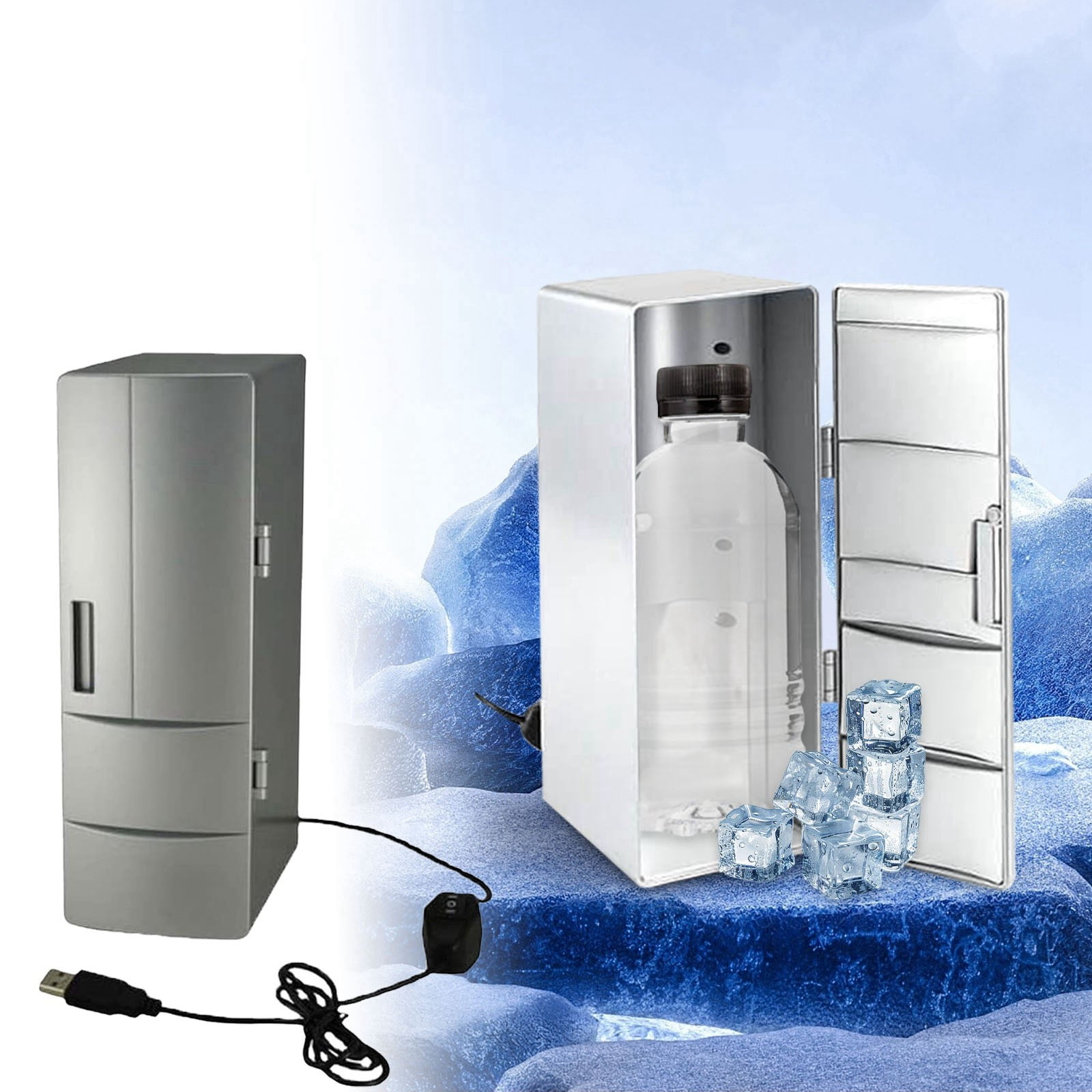 Ularma Air Conditioner Fan Personal Air Cooler Car Refrigerator USB ...