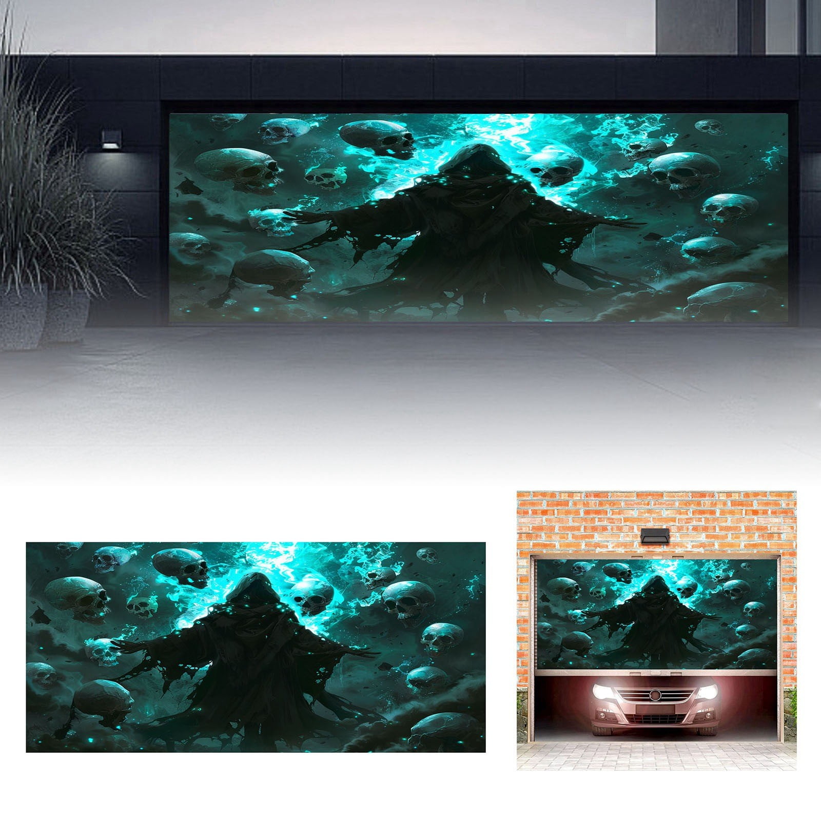 Ularma Pennant Flag Flag 3x5 Outdoor Happy Background Party Skeleton ...