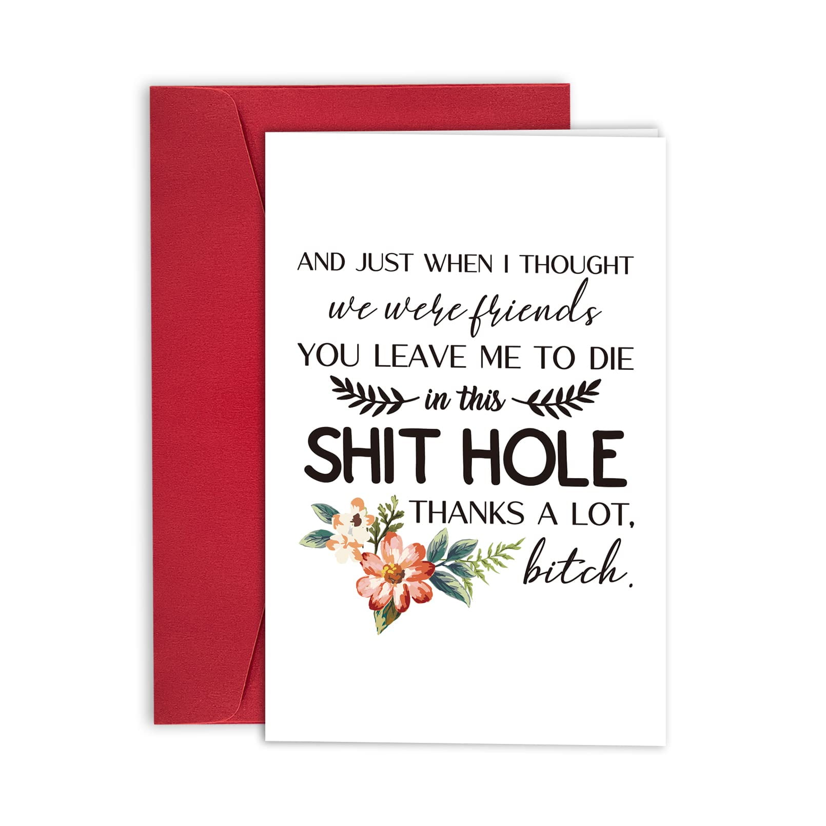 Ulbeelol Coworker Leaving Farewell Goodbye Card Funny Going Away Card