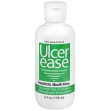 Ulcer Ease Anesthetic Mouth Rinse - 6 oz HSA/FSA Eligible - Walmart.com