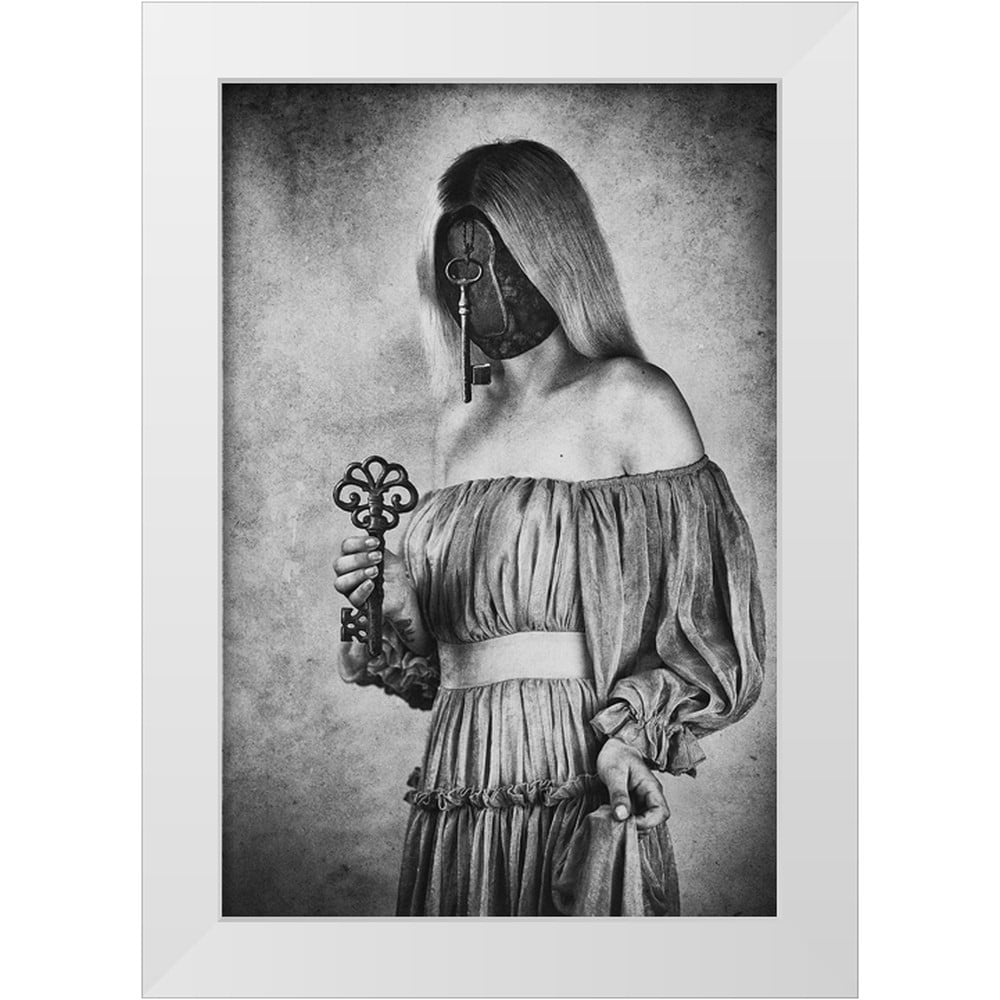 Ulfig Arps, Sandra 11x14 White Modern Wood Framed Museum Art Print ...