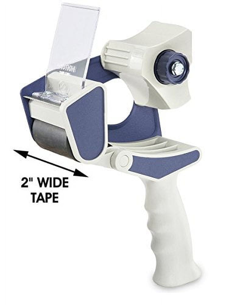 Uline Industrial Plus Shipping Packaging Tape with Top Gun Dispenser ...