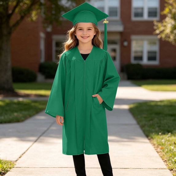 Ulitacool 8-9 Years Girl'S Outfits Sleeveless Graduation Gown And Cap ...