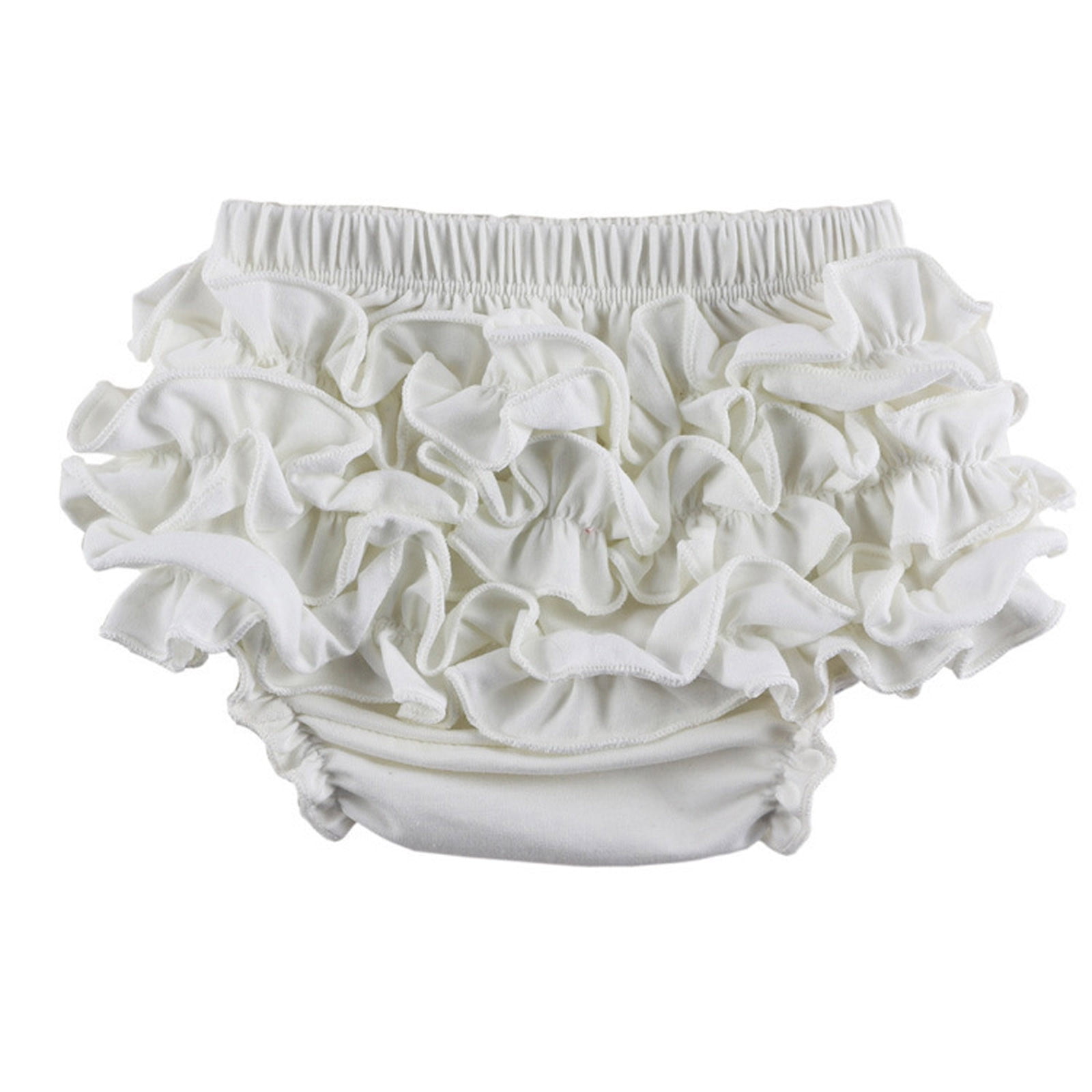 Ulitacool Girl Underwear Covers For Girls Ruffle Girls Solid Color ...