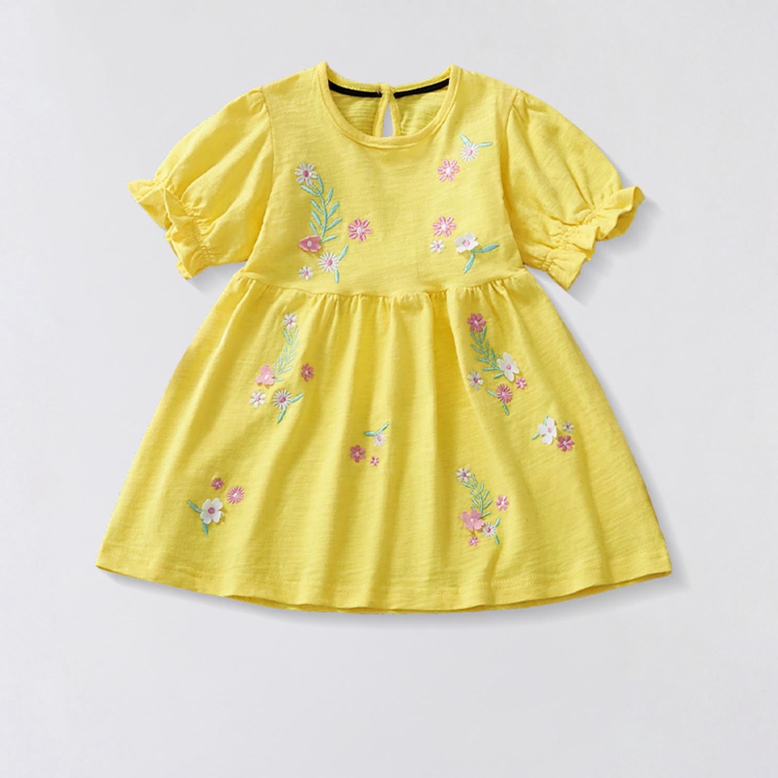 Ulitacool Girls' Dresses 5 Years Adorable Flowered Dress Trend Girl ...