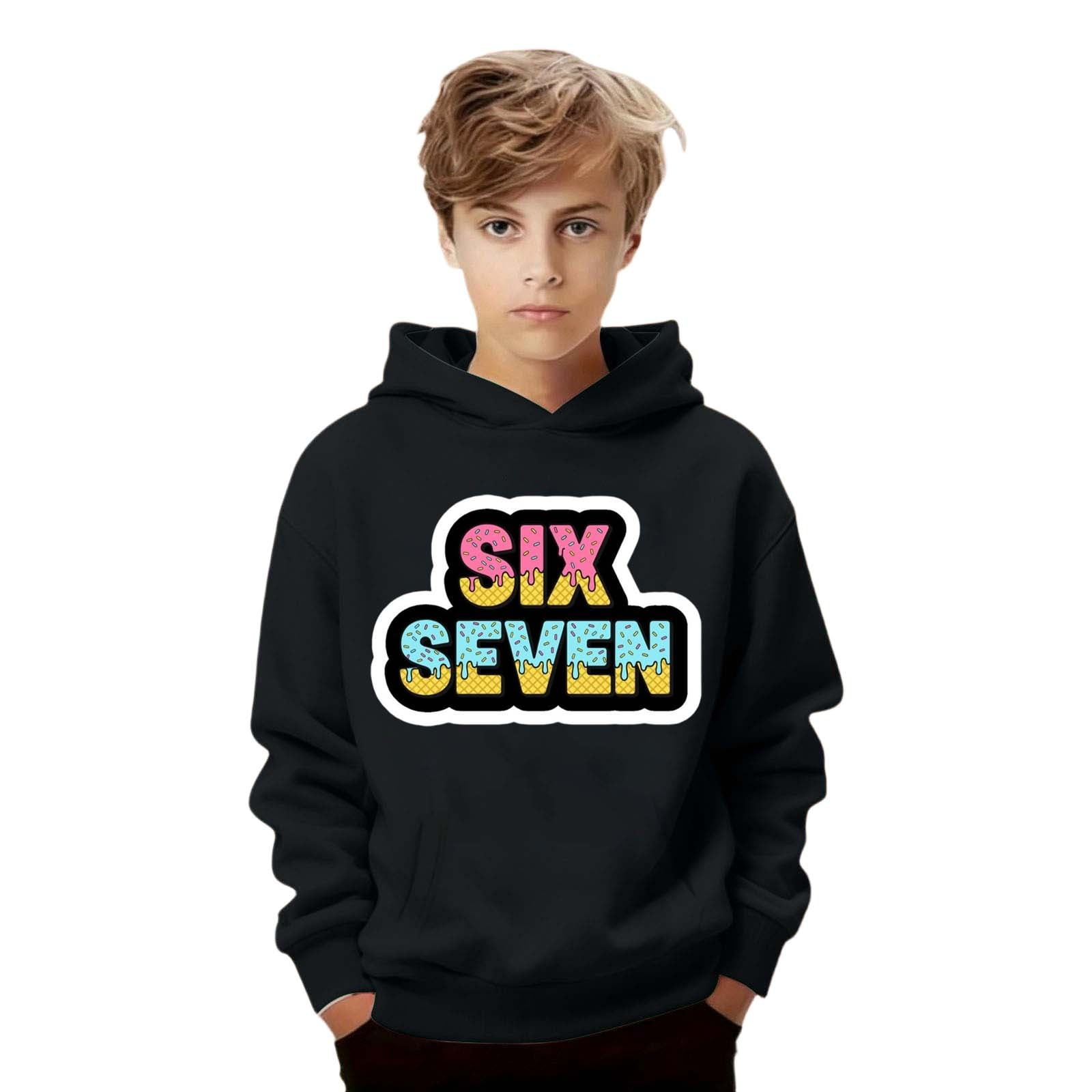 Ulitacool Girls Spring Sweatshirts Round Neck Sweatshirt Pullover ...