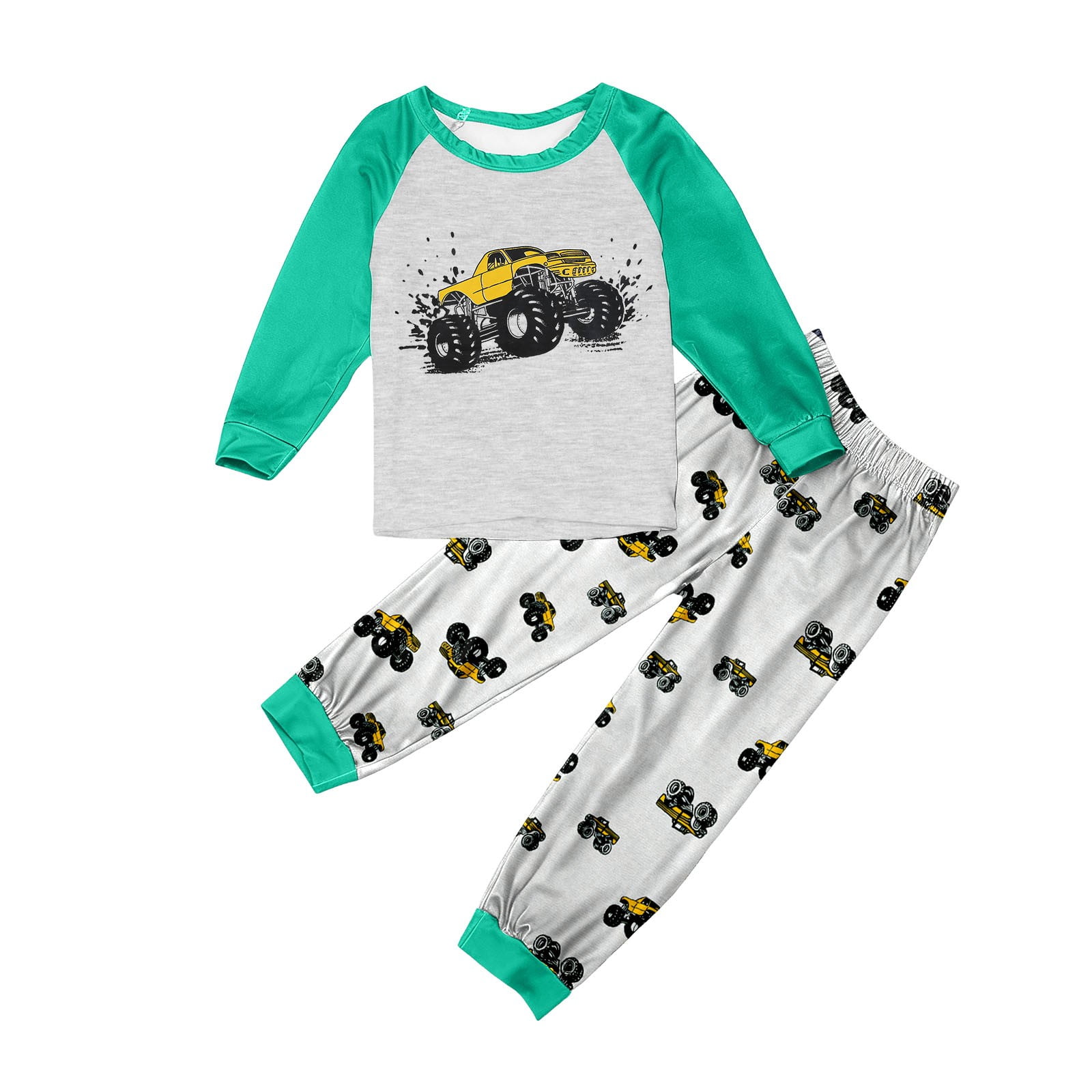 Ulitacool Outfits For Girls Long Sleeve Outfit With Allover Print ...
