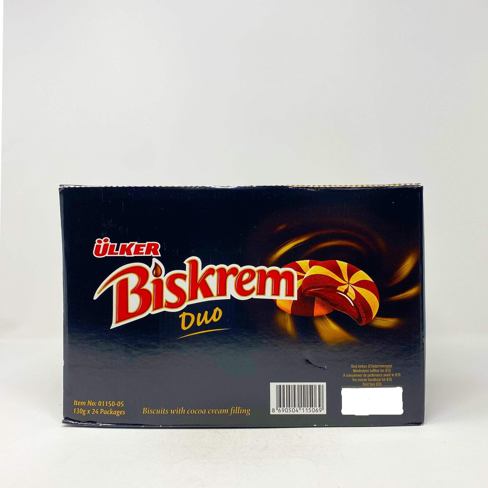 Ulker Biskrem Duo 130g x24 pack - Walmart.com