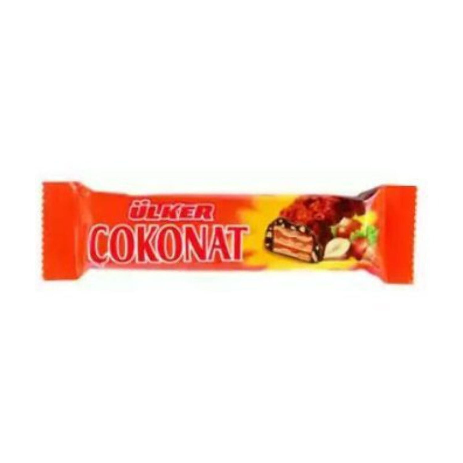 Ulker Cokonat - Lot of 24 - Wafers with Hazelnut and Chocolate - SET OF ...