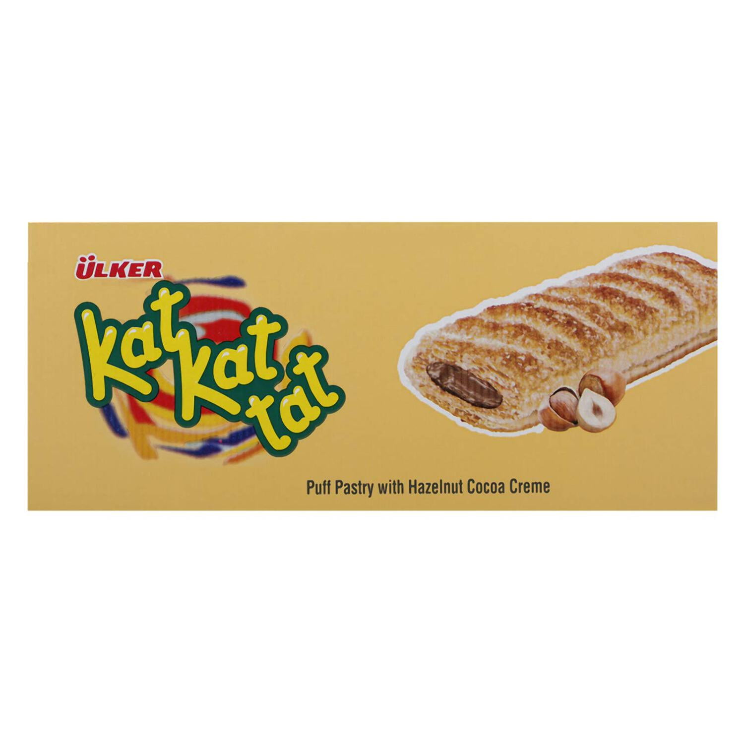 Ulker Kat Kat Tat Puff Pastry With Hazelnut Flavoured Cocoa Cream ...