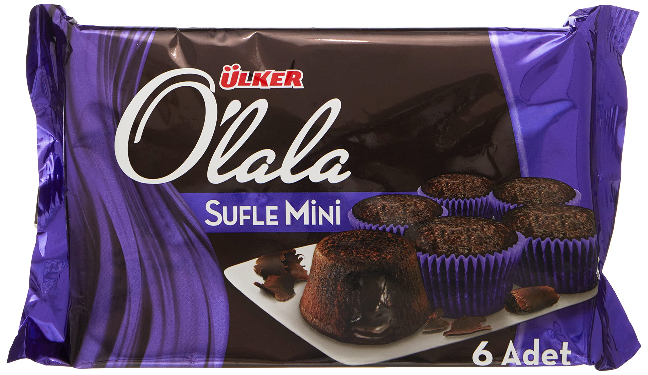 Ulker Olala Suffle Cake YYF14 6 pcs Halal Souffle Cake Snacks - Walmart.com