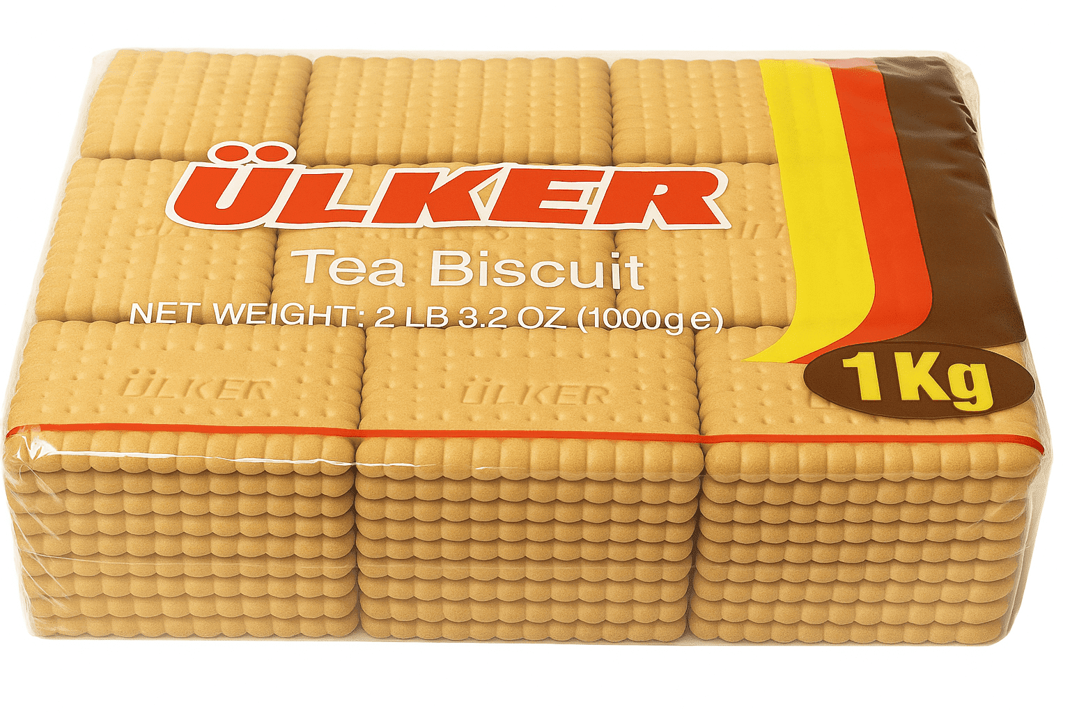 LKER Tea Biscuits, Crispy and Light, 2.2lb (1000g), Mildly Sweet Snack ...