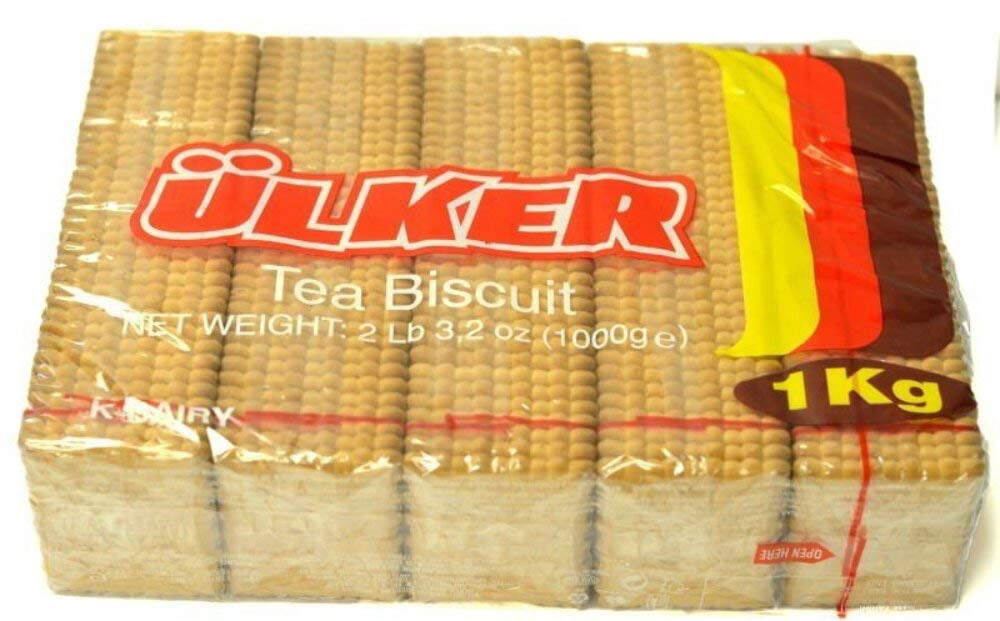 Ulker Tea Biscuits, 2.2lb (1000g) (2.2 lbs) - Walmart.com