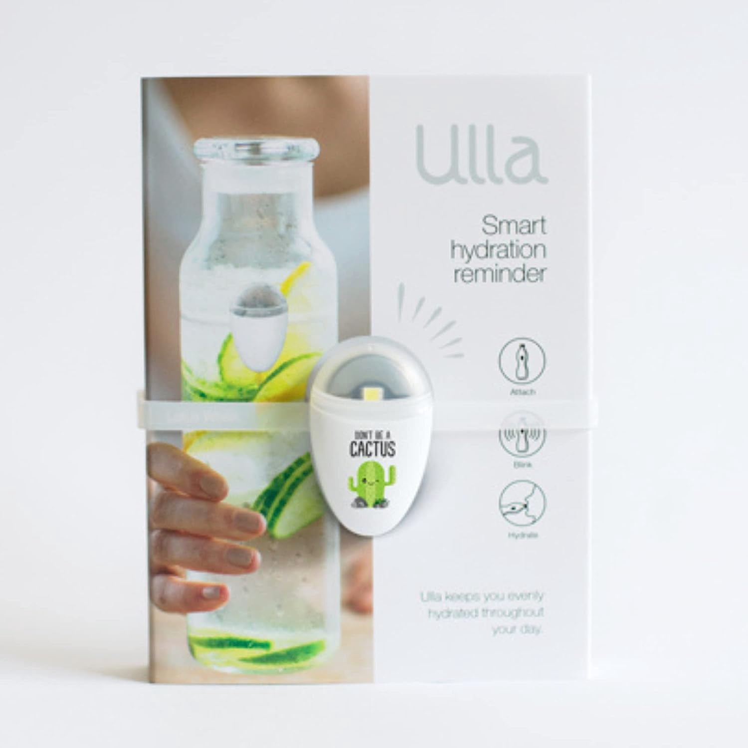 Ulla Smart Hydration Reminder for Water Bottles - Hydration Tracking ...