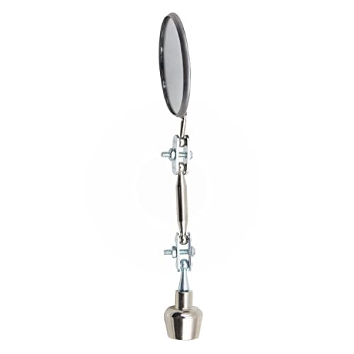 Devices C-2X Circular Inspection Mirror Magnetic Base - 2-14 in. Swivel ...